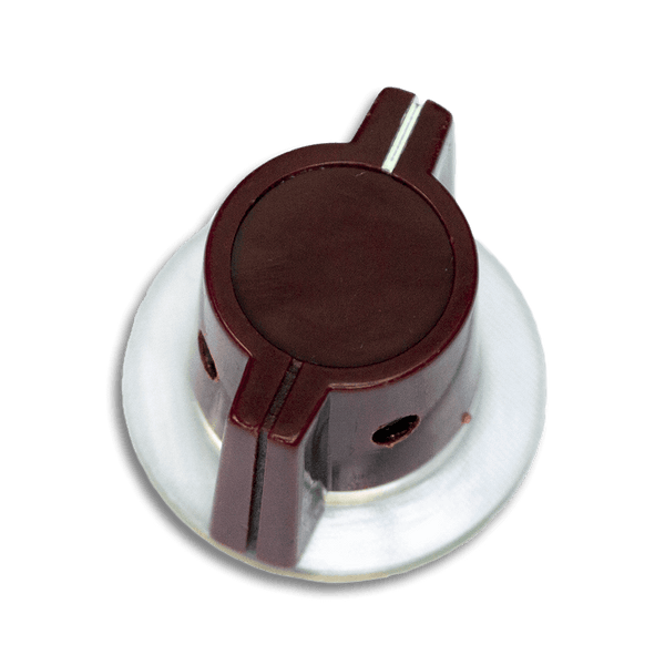 Neve/Marconi-Style Wing Oxblood 26mm Knob | Boost Guitar Pedals